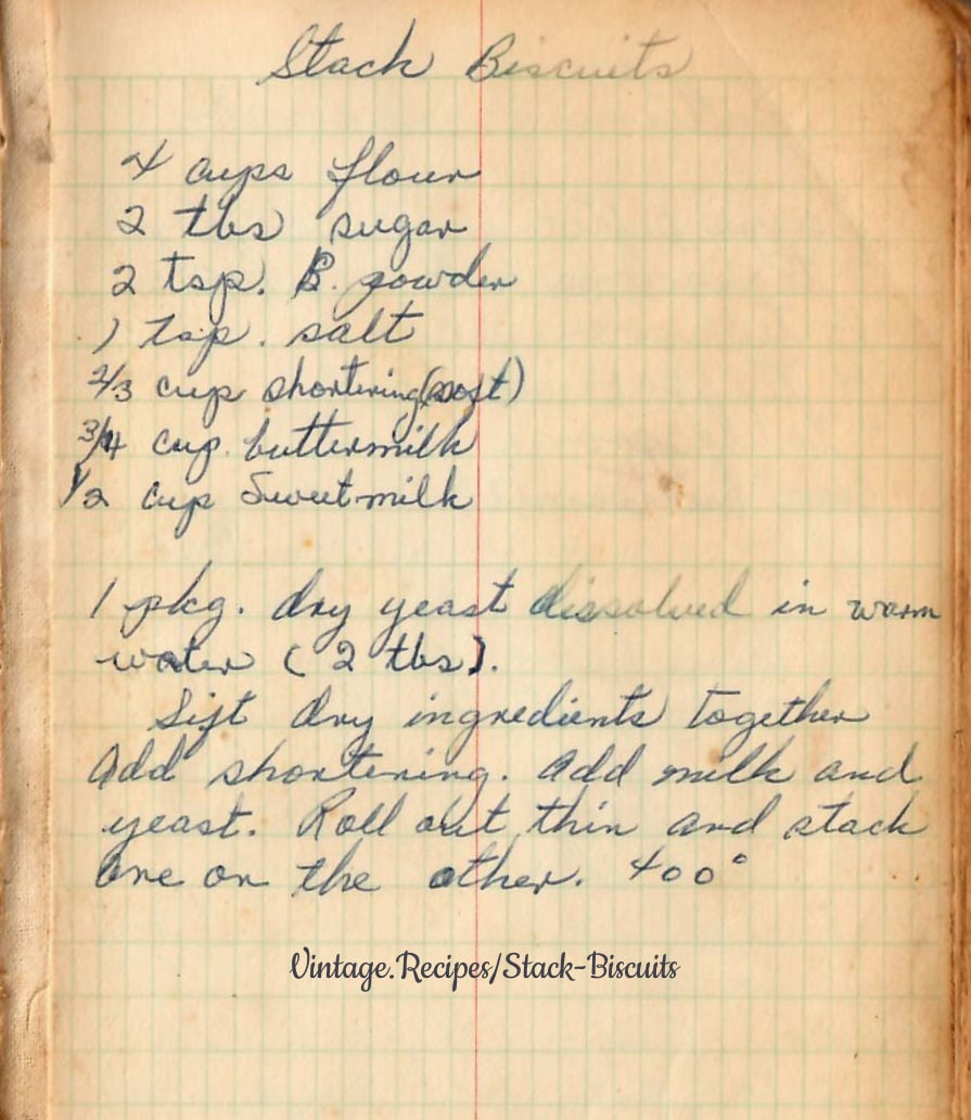 Stack Biscuits - vintage.recipes